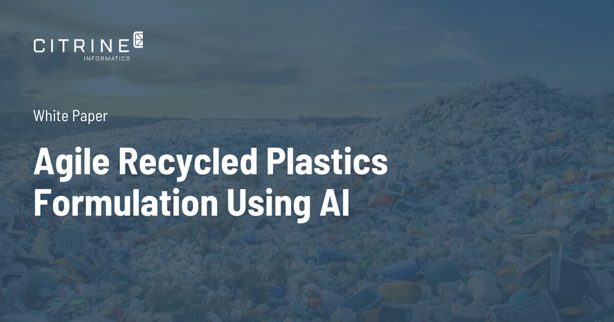 White Paper - AI for Plastics Recycling