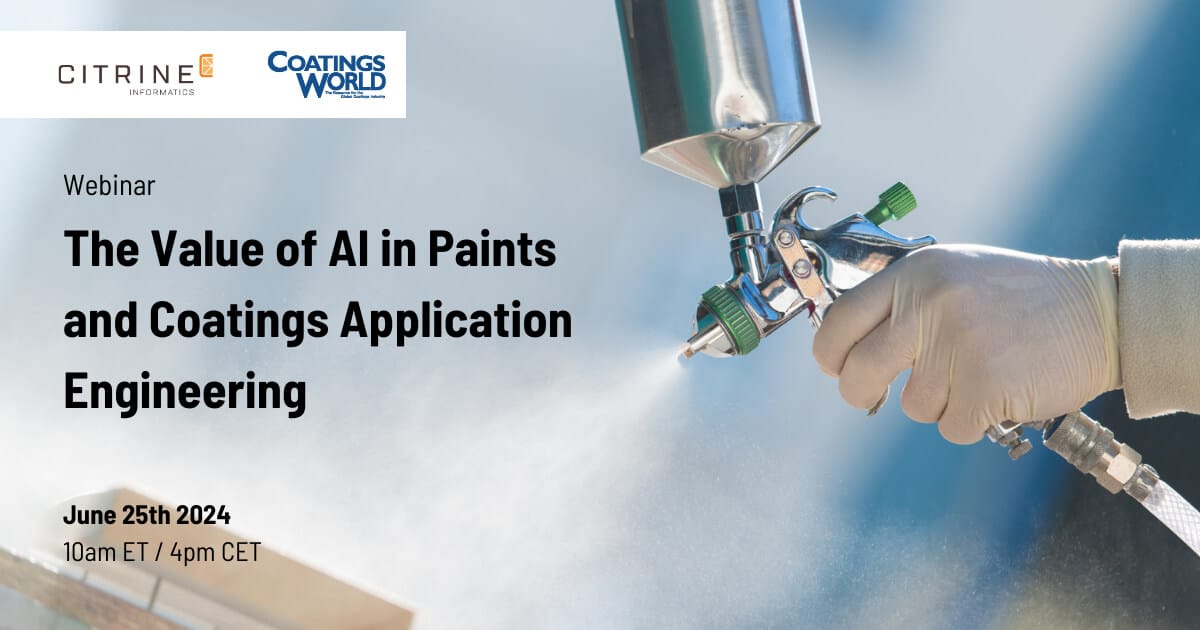 The Value of AI in Paints and Coatings