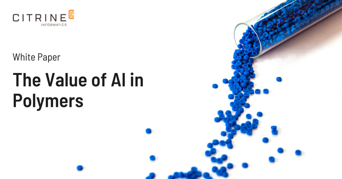 White Paper - The Value of AI in Polymers